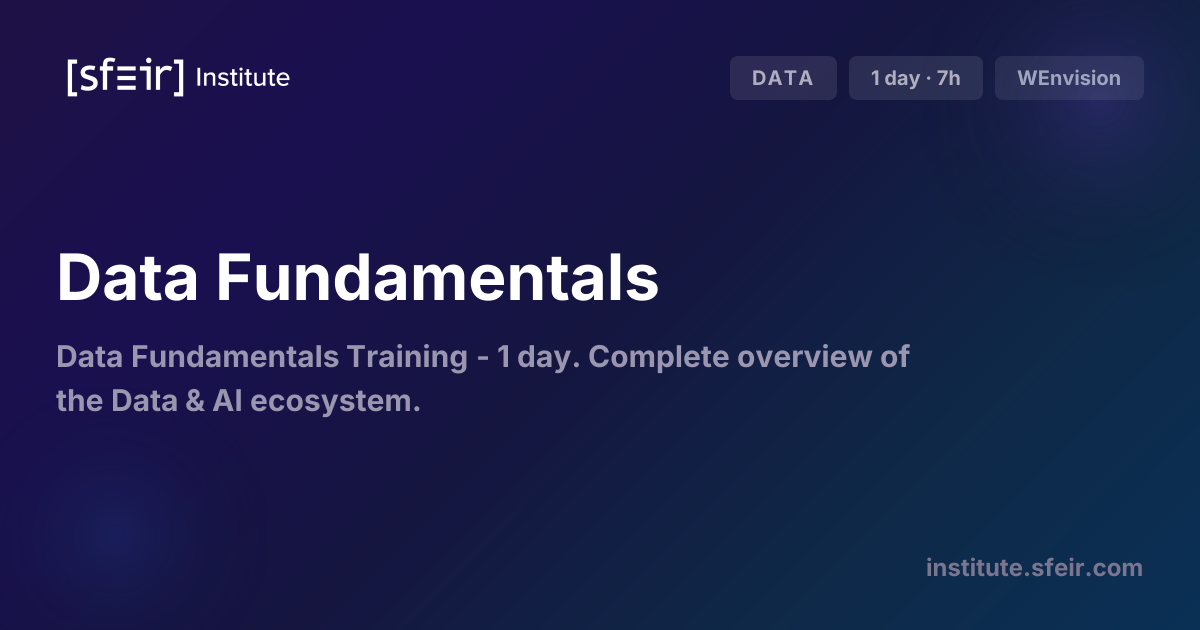 Data Fundamentals Training - Discover the Data Ecosystem in 1 Day ...